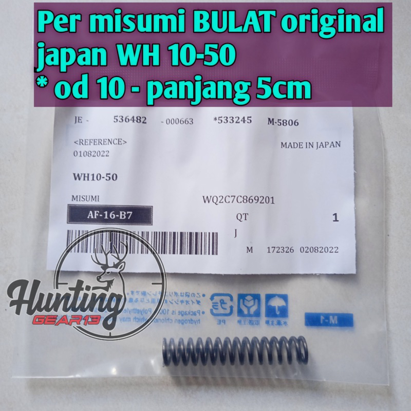 Jual per misumi bulat WH 10-50 / per valve bulat WH od10 panjang 5cm / per | Shopee Indonesia