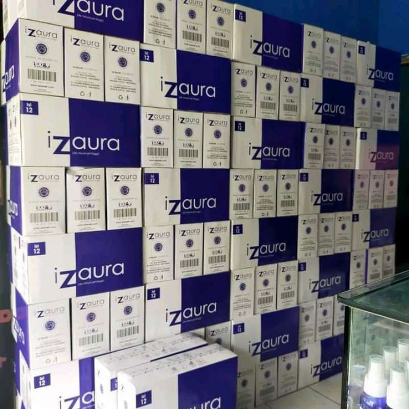 Jual iZaura Air Minum pH Tinggi 330ml dan 600ml | Shopee Indonesia