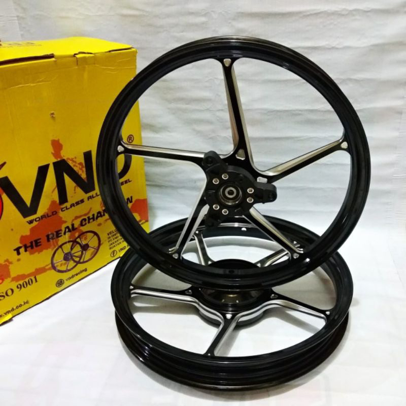 Jual VELG AEROX RING17 VELG VND AK55 aerox VND Velg AK 55 F : 1.6x17 & R : 1.85x17 Aerox 155 Old ...