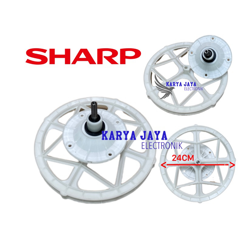 Jual Gearbox Mesin Cuci Sharp Gerigi 10 1 SET / Gearbox Sharp Model ...