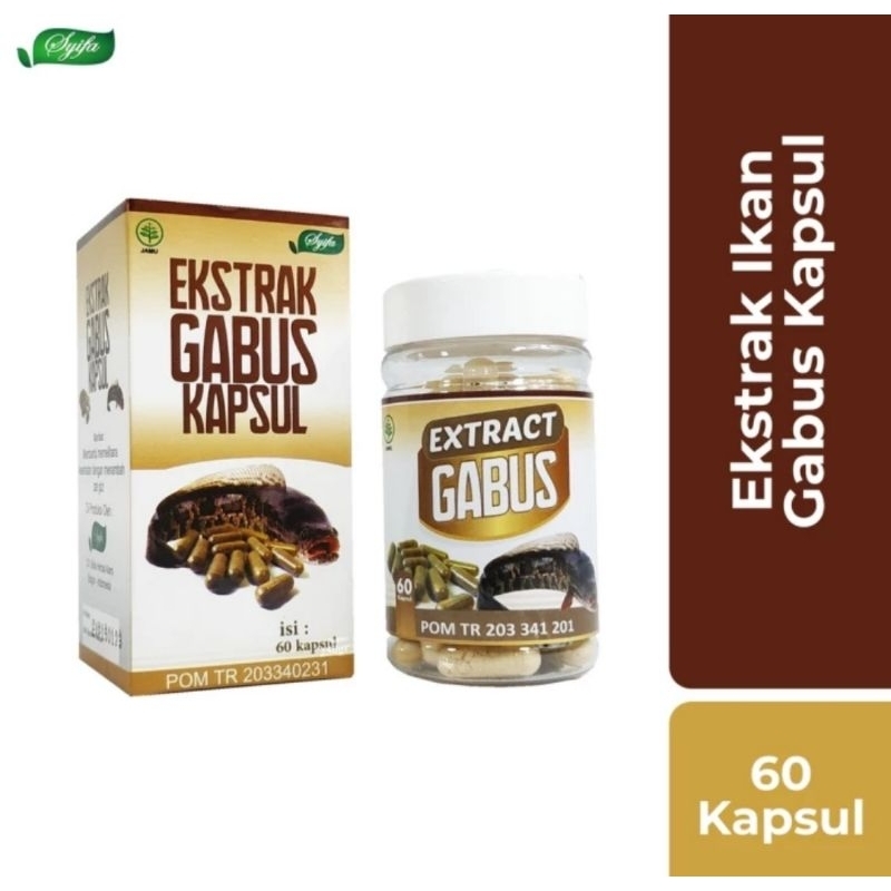 Jual EKSTRAK IKAN GABUS SYIFA 60 KAPSUL | Shopee Indonesia