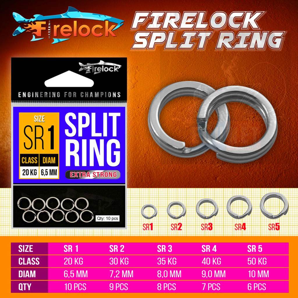 Jual FIRELOCK SPLIT RING | Shopee Indonesia