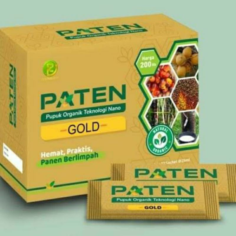 Jual PUPUK PATEN GOLD | PUPUK SAWIT ORGANIK (Satu Box Isi 12 Shacet ...