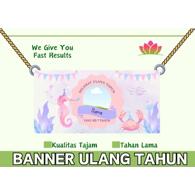 Jual BANNER ULANG TAHUN - BACKDROP ULTAH | Shopee Indonesia