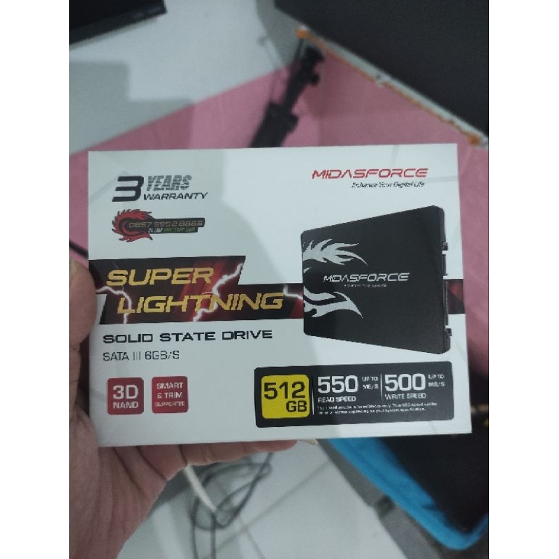 Jual SSD 512GB Midasforce Lightning | Shopee Indonesia
