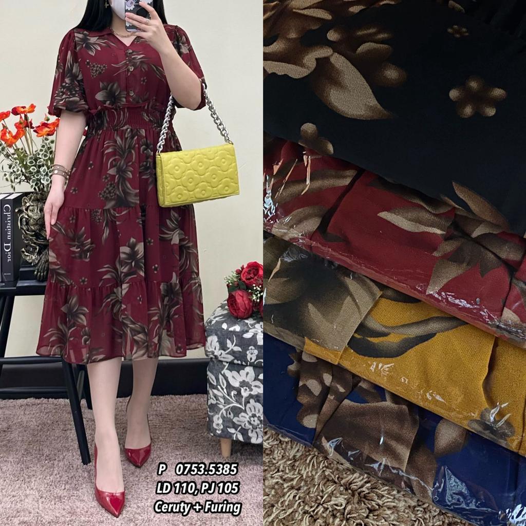 Jual F870 DRESS PESTA WANITA BEST SELLER REAL PICT | Shopee Indonesia