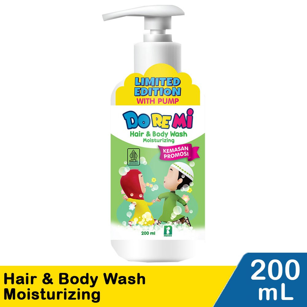 Jual ️CitraCosmetic ️ Doremi Hair & Body Wash Moisturizing 200 Ml ...