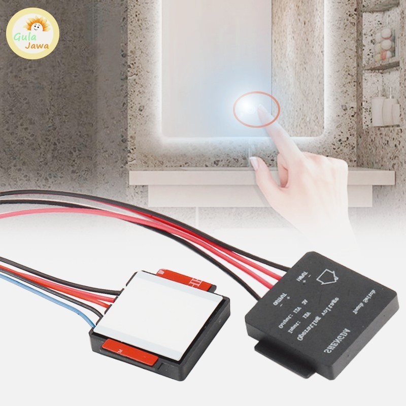 Jual Tombol Saklar Sensor Sentuh 5-24V Untuk Lampu Led Cermin Kamar ...