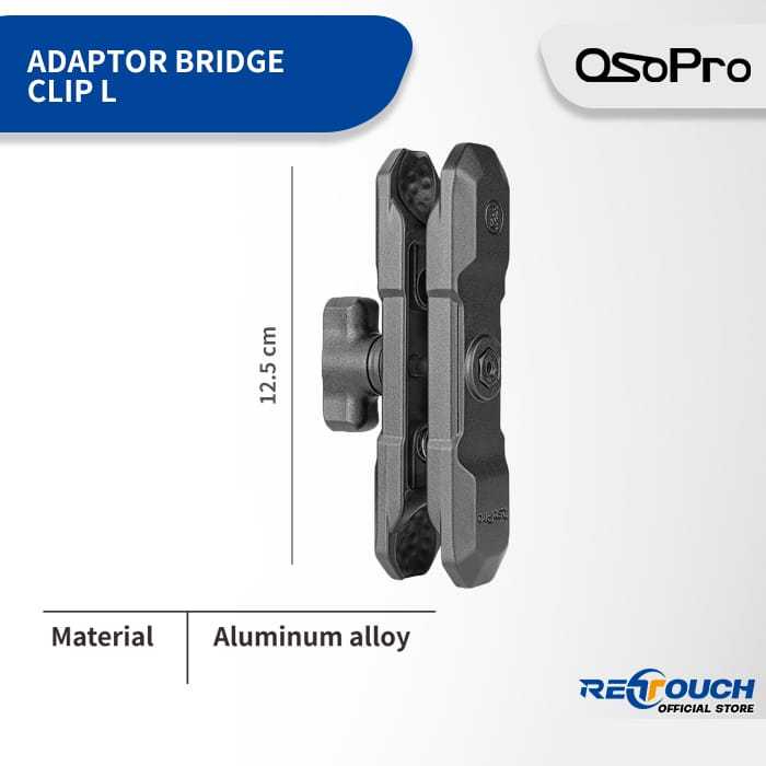 Jual Osopro Adaptor Bridge Clip L dan Adaptor Bridge Clip S/M | Shopee ...
