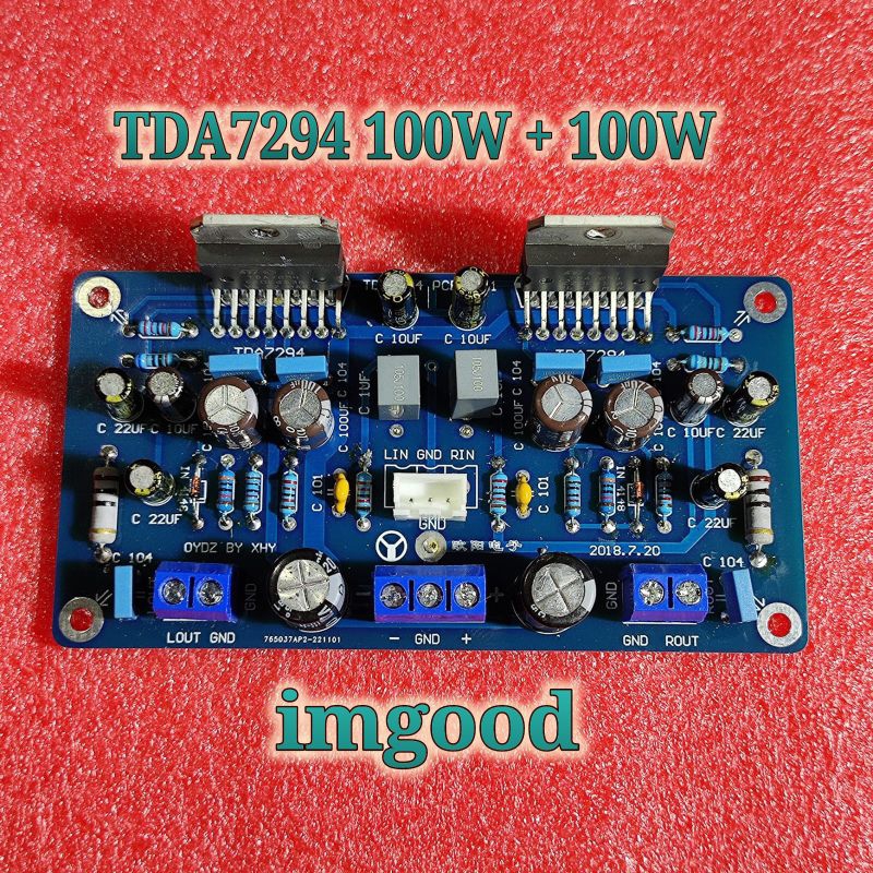 Jual TDA7294 STEREO 100W + 100W Modul Amplifier | Shopee Indonesia