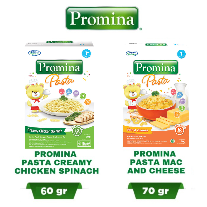 Jual Promina Pasta Mac & Cheese | Creamy Chicken Spinach 70g - Pasta ...