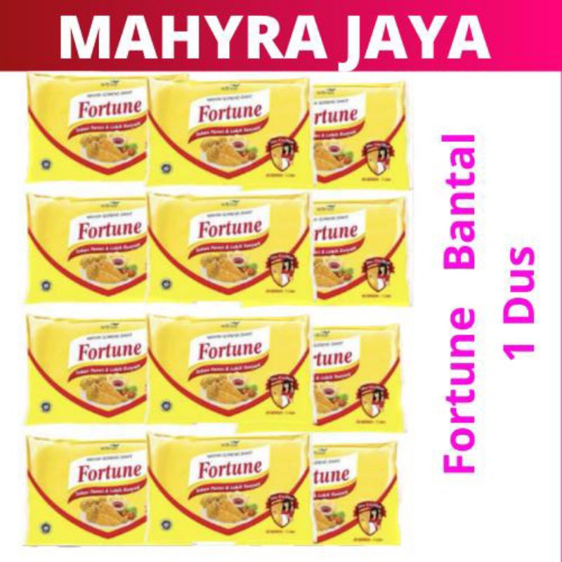 Jual Fortune Bantal 1 Liter 1 Dus isi 12 pcs | Shopee Indonesia