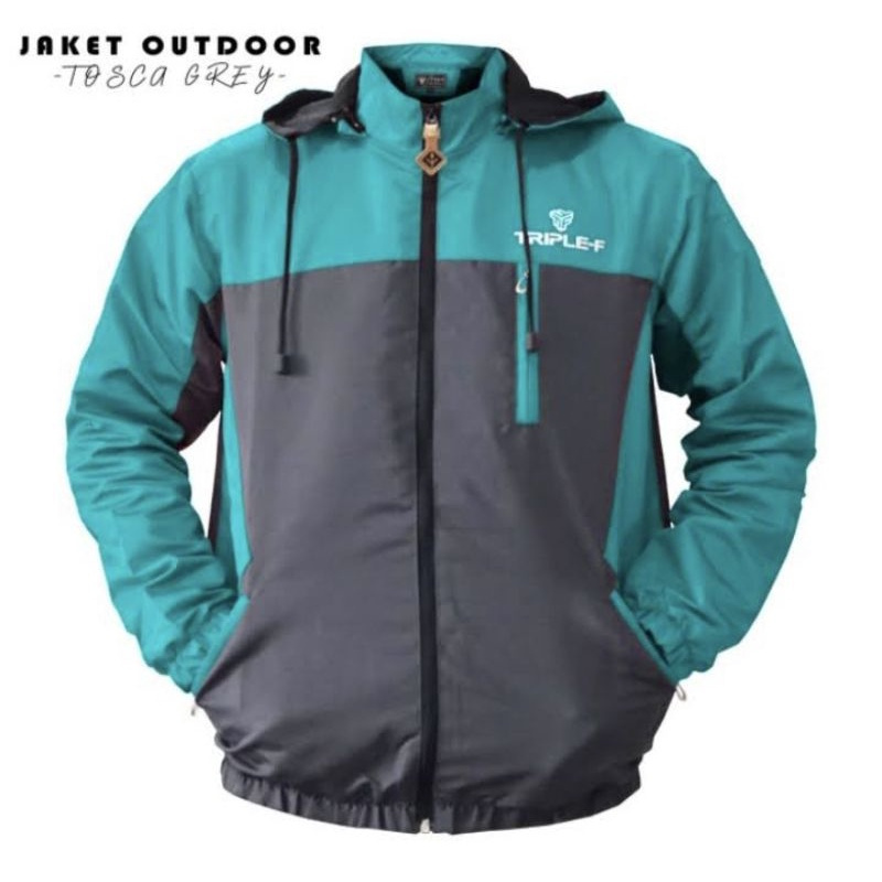 Jual TRIPLE F JAKET OUTDOOR WATERPROOF JAKET PARASUT PRIA JAKET MOTOR ...