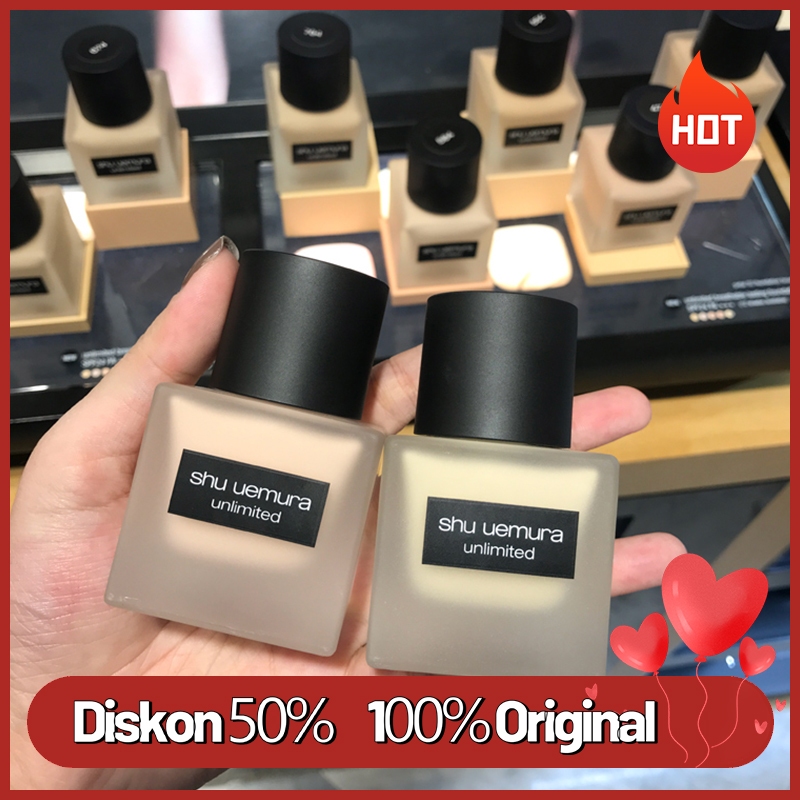 Jual $ĥŪ-uemura Unlimited Foundation SPF24 PA+++ 35ml Oil Control Concealer /#774/# 574/#584 ...