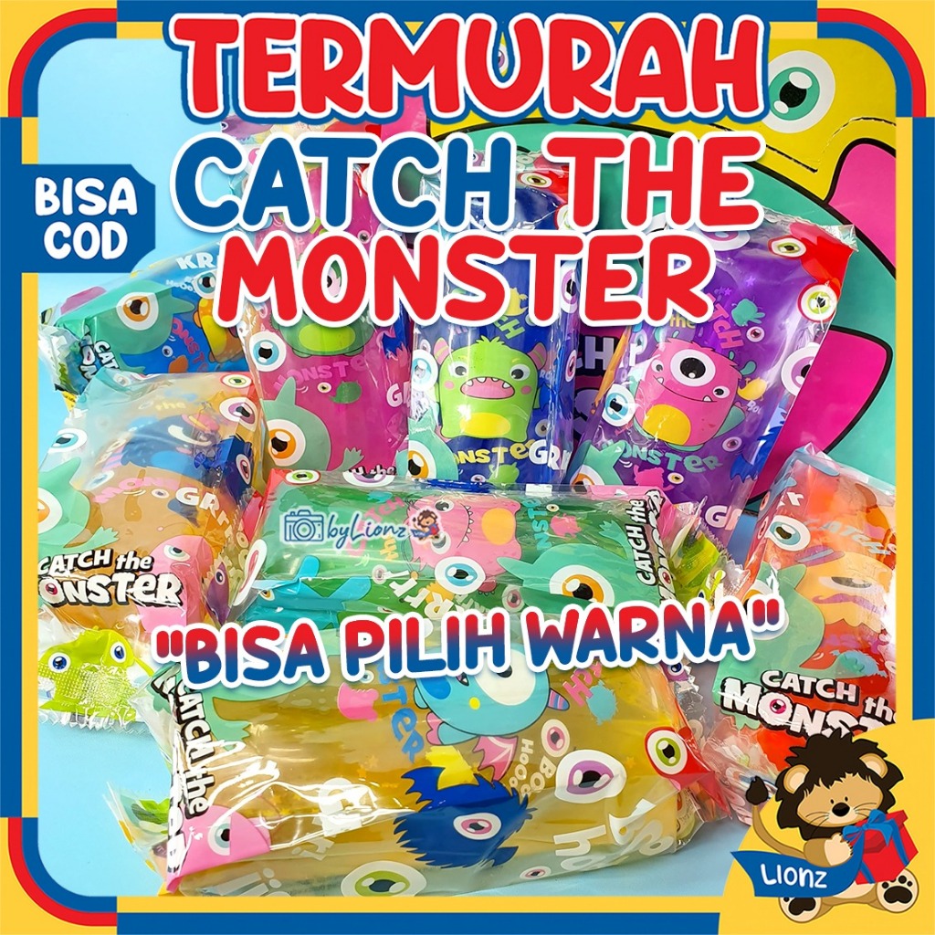 Jual Mainan Anak RHINO Catch The Monster Limited Edition | Shopee Indonesia