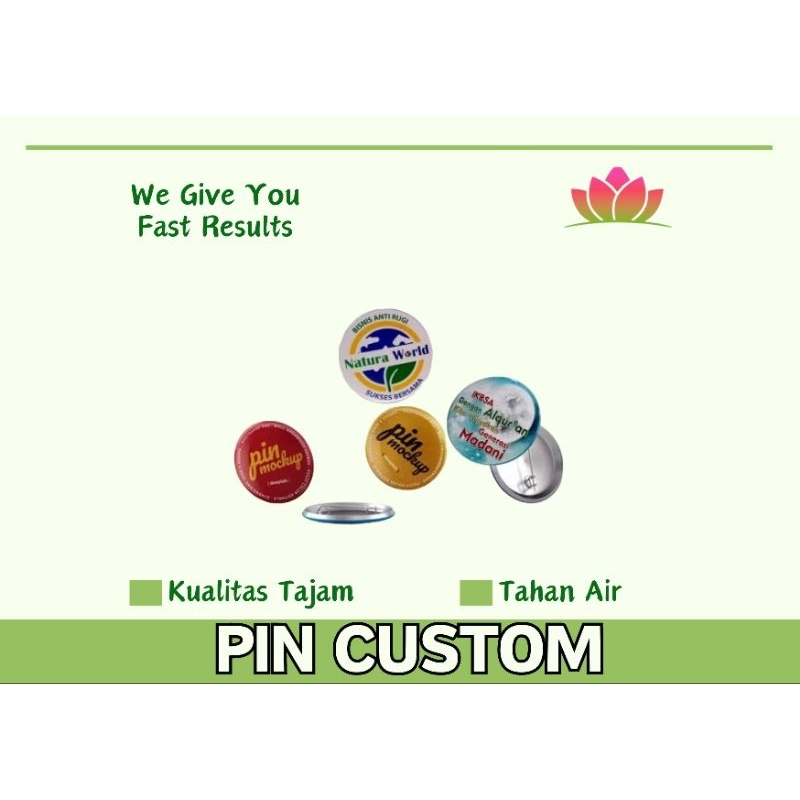 Jual PIN CUSTOM | Shopee Indonesia