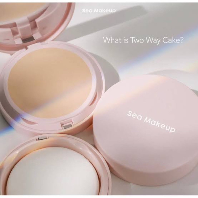 Jual SEA MAKEUP ACNE COVER SMOOTH TWO WAY CAKE/ bedak padat | Shopee ...