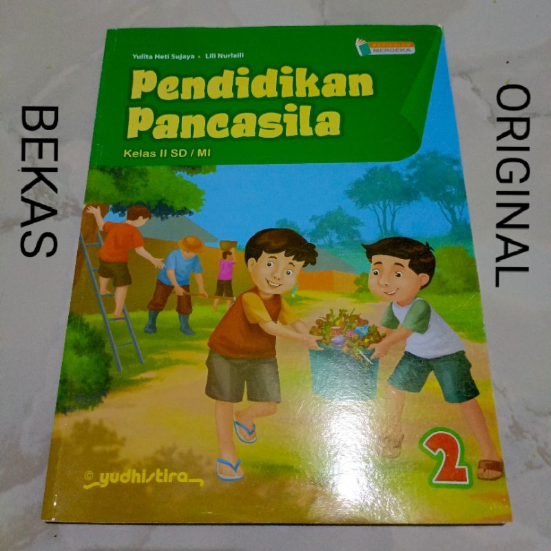 Jual Buku PPKN Pendidikan Kewarganegaraan Pancasila Kelas 2 II SD MI Penerbit Yudhistira ...