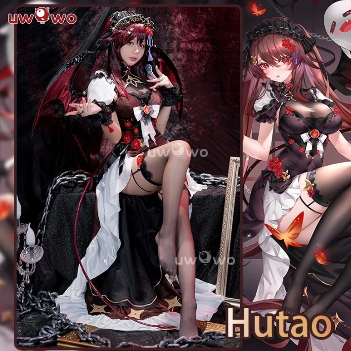 Jual PRE-SALE UWOWO Genshin Impact Fanart Hutao Succubus Hutao Cosplay Costume | Shopee Indonesia