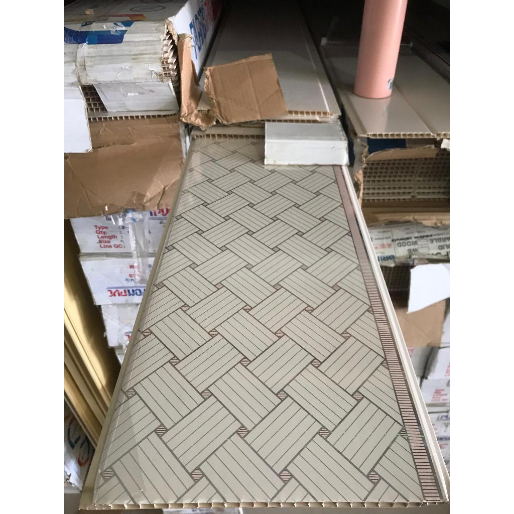 Jual Plafon PVC Putih Polos Putih Nat Harga Per Lembar Awet Berkualitas ...