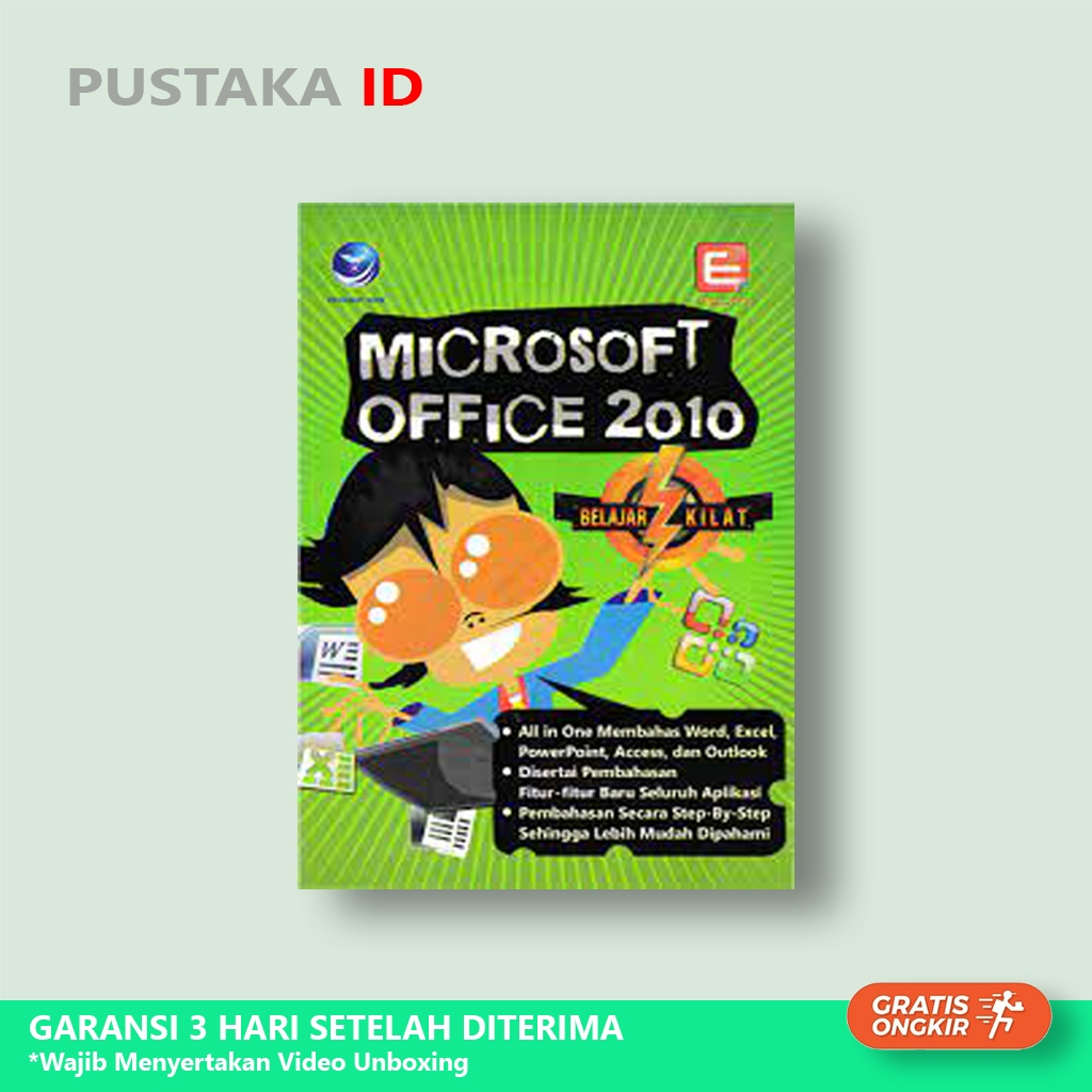 Jual Buku Belajar Kilat: Microsoft Office 2010 - Original | Shopee ...