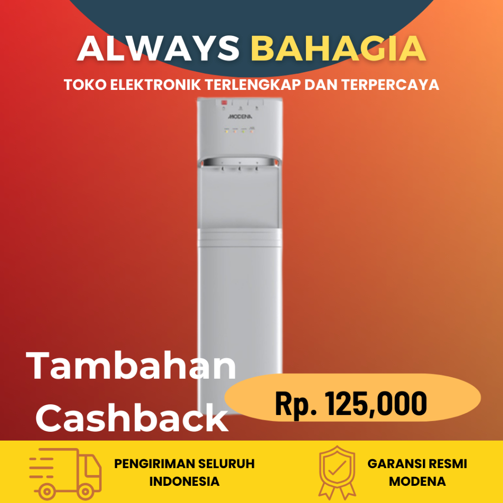 Jual Modena WE 1310 BGWH - dispenser galon bawah filtrasi ganda (UF+ACF) | Shopee Indonesia