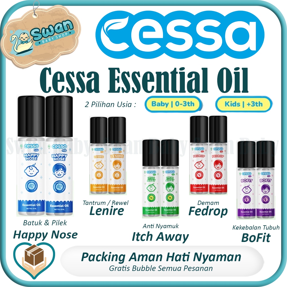 Jual Cessa Baby Essential Oil 8 ml / Pereda Batuk dan Pilek / Demam Bayi / Cessa Essential ...