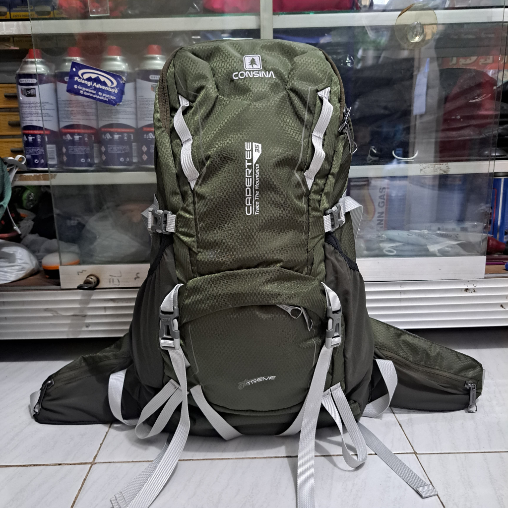 Jual TAS DAYPACK CONSINA CAPERTEE - TAS HIKING BACKPACK CONSINA 35L ...