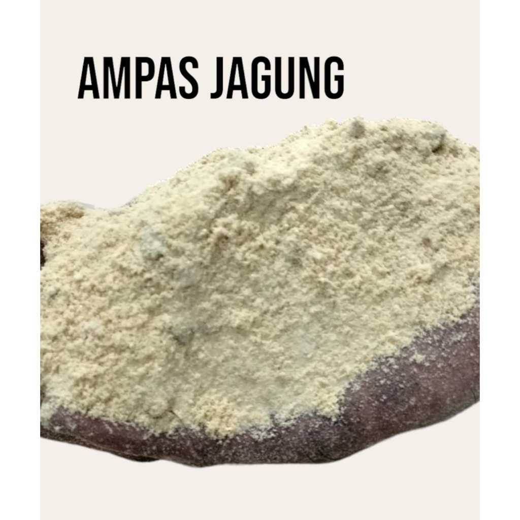Jual 10 kg ampas jagung kering campuran pakan ternak protein 13% ...