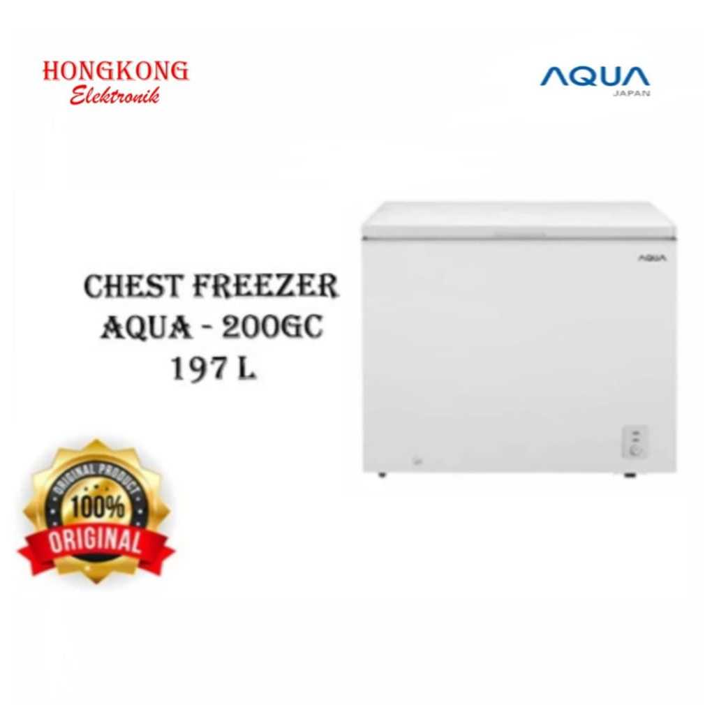 Jual AQUA AQF 200 GC CHEST FREEZER 200GC | Shopee Indonesia