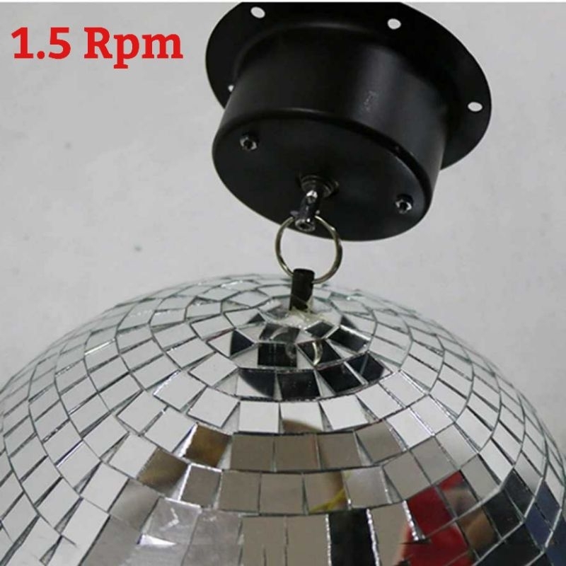 Jual Motor Pemutar Bola Disko Kaca Disco Ball Rotating Motor 1.5RPM ...