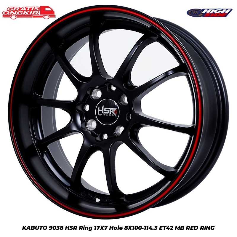 Jual Velg Racing Hsr Kabuto Mobil Yaris, Jazz, Honda Freed, Mobilio, City New, Vios, Mirage Ring ...