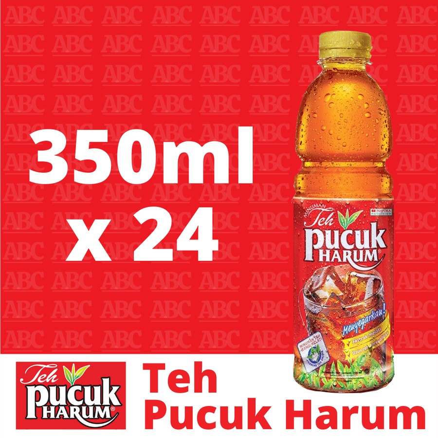 Jual Teh Pucuk Harum | 350 ml x 24 | Botol Tanggung | Shopee Indonesia