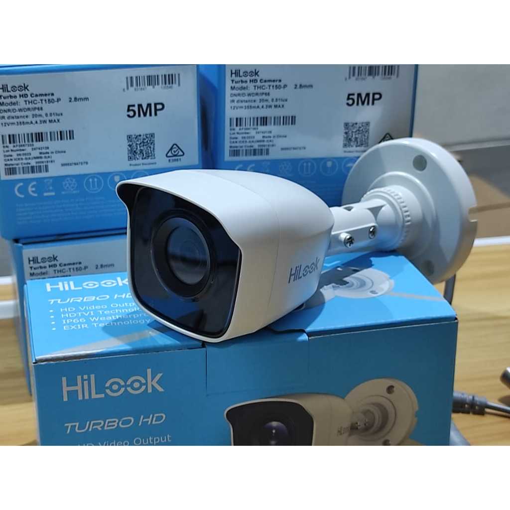 Jual Kamera CCTV Outdoor HILOOK 5MP THC-B150-P | Shopee Indonesia