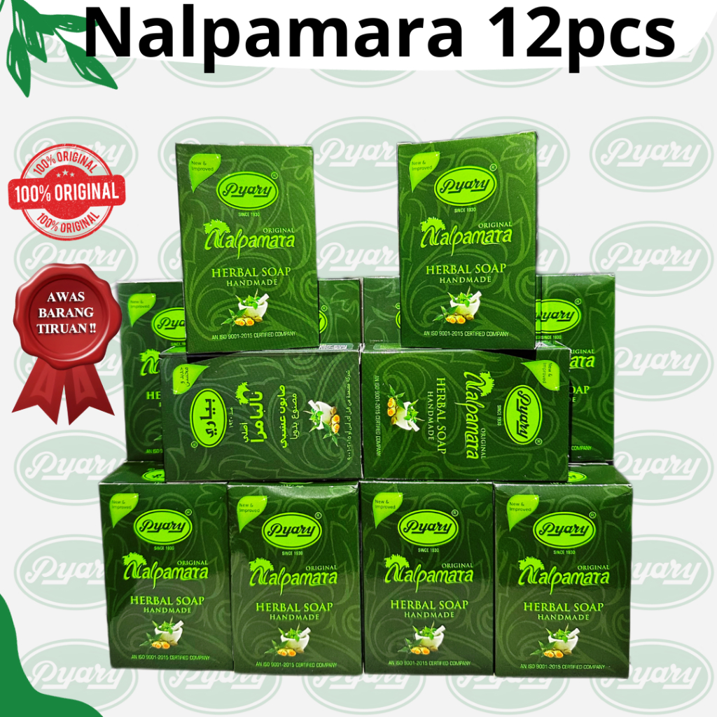 Jual Hemat 12PCS Nalpamara BPOM Resmi Pyary Sabun Arab Original Soap ...