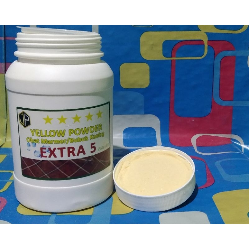 Jual Obat Poles Marmer Granit/Yellow Powder Extra 5 - 1kg | Shopee ...