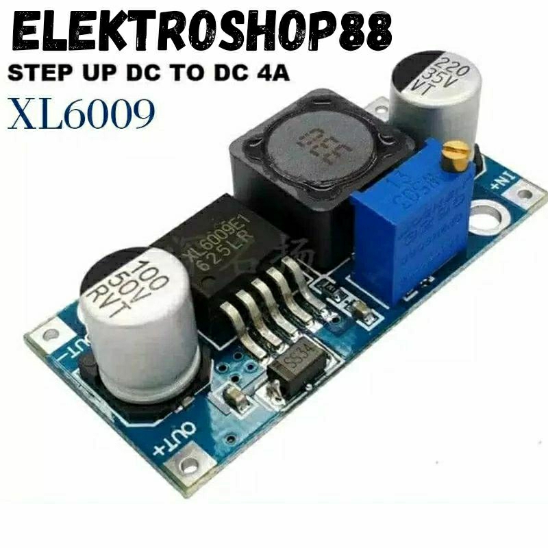 Jual MODUL STEP UP DC TO DC XL6009 3-32vdc 4a | MODUL STEP UP | MODUL ...