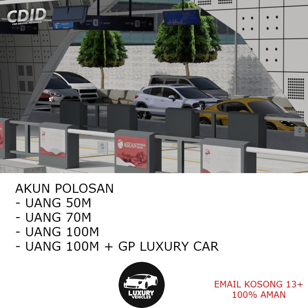 Jual CDID Car driving Indonesia Roblox Berisi Uang | Shopee Indonesia