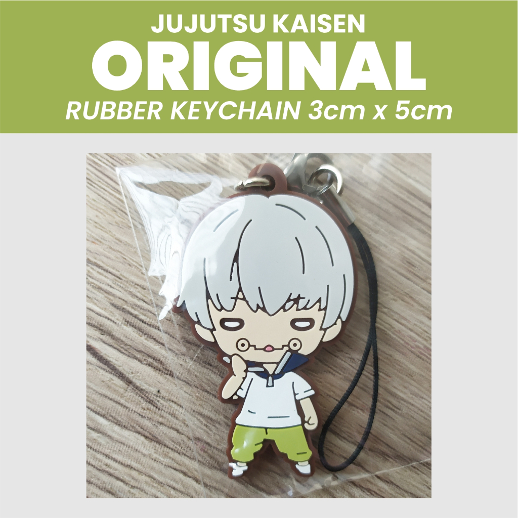Jual Jujutsu Kaisen Original Keychain Toge Inumaki HUT001 | Shopee ...