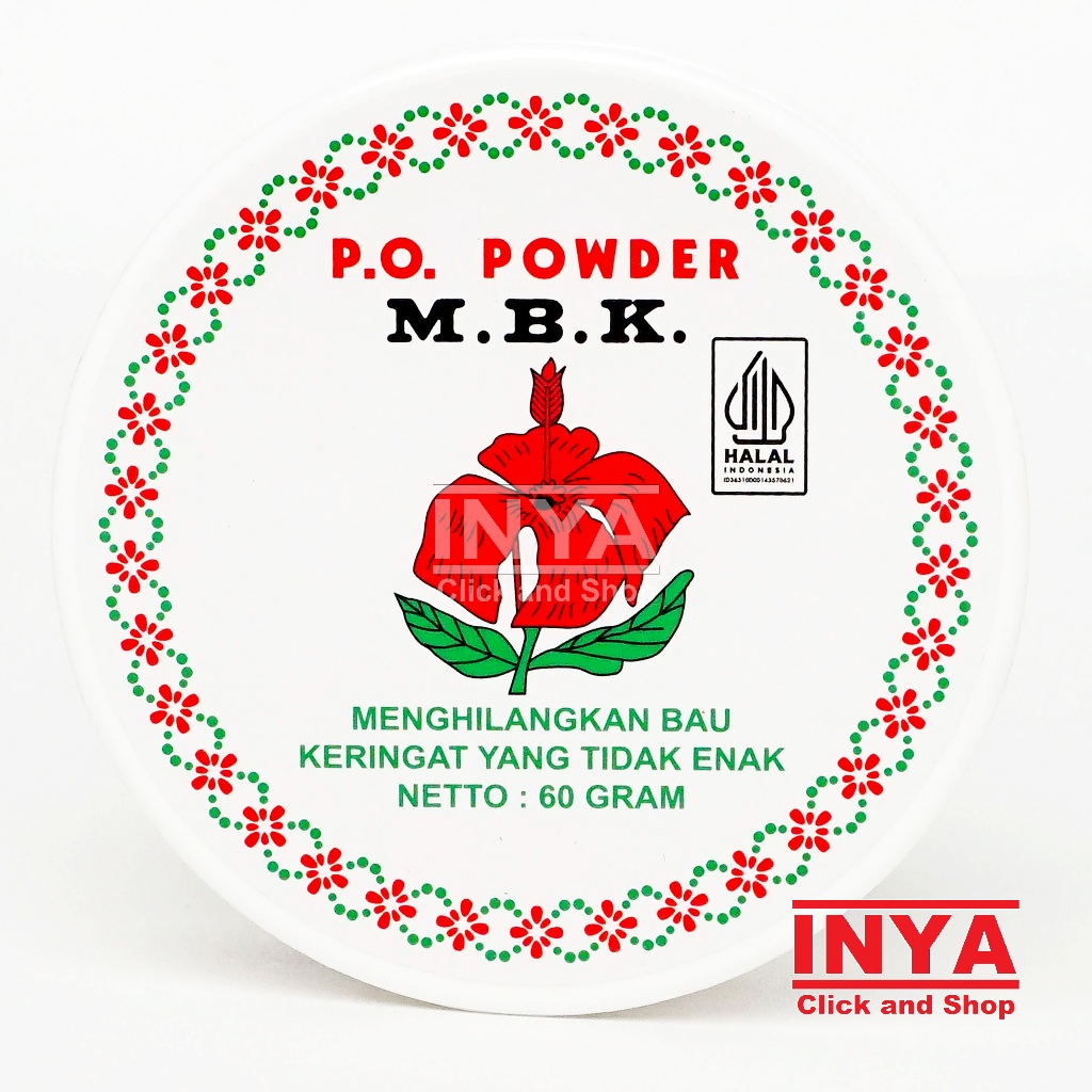 Jual MBK P.O. POWDER - Bedak Talc & Deodorant | Shopee Indonesia
