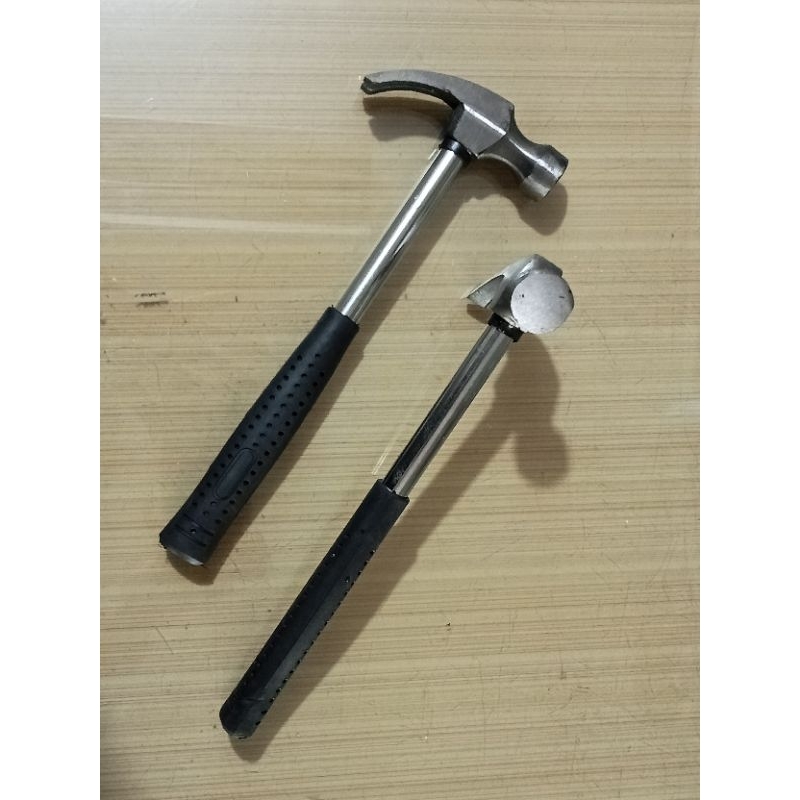 Jual palu besi 0.8oz/ palu besi gagang karet 0.8/ palu kepala kambing ...