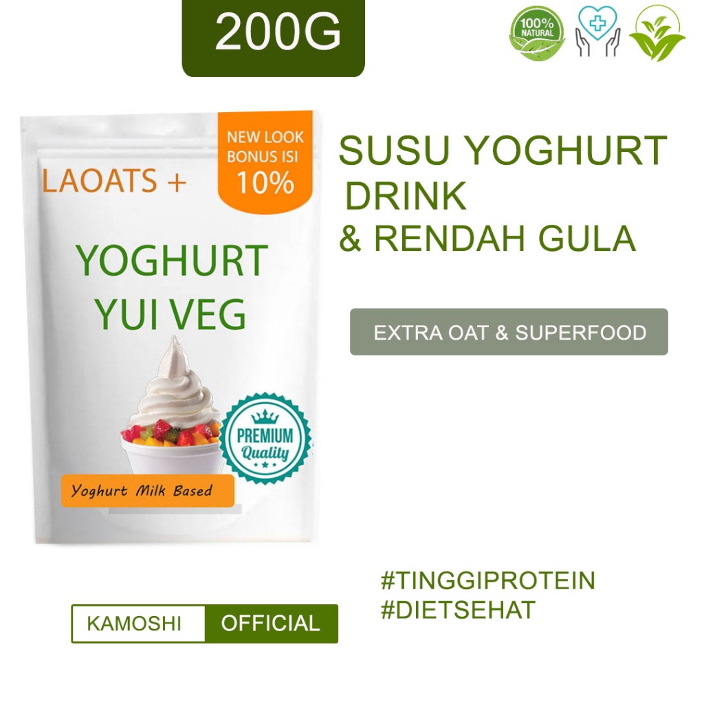 Jual Yoghurt Plain Minuman Diet Pelangsing Badan Susu Slim Fit Diet ...