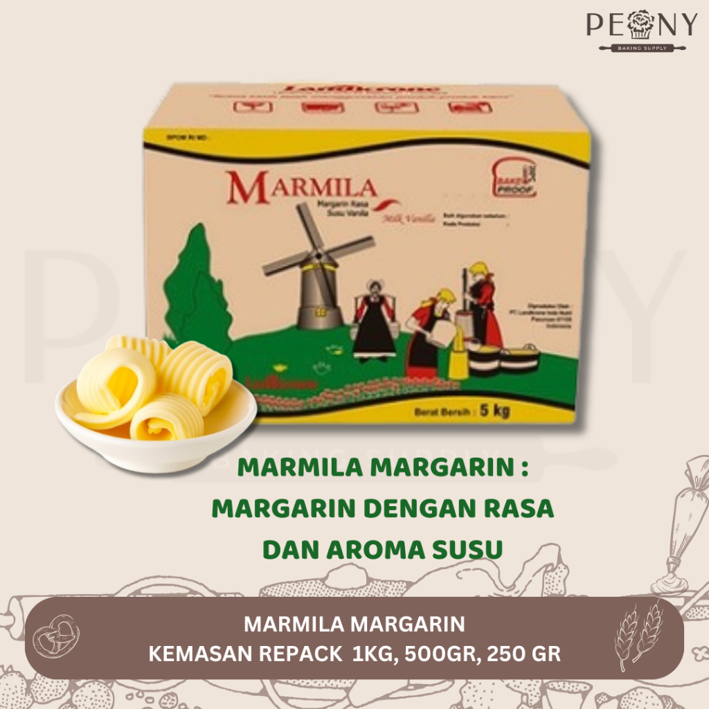 Jual MARMILA MARGARIN KEMASAN ECER (MARGARIN AROMA SUSU) | Shopee Indonesia