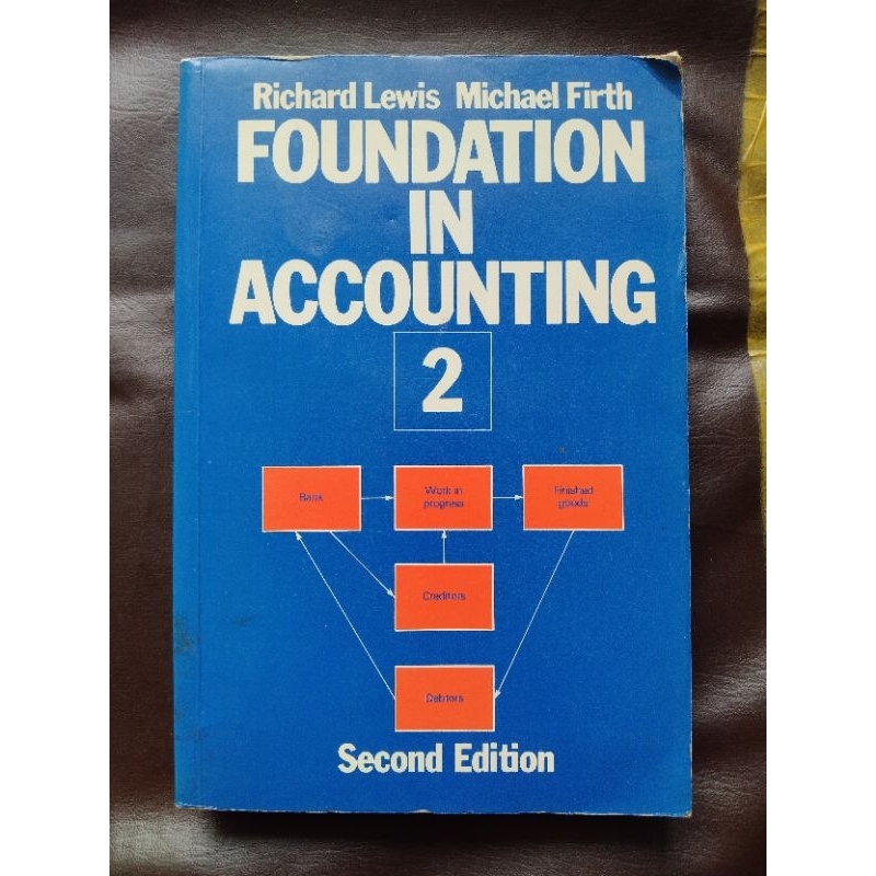 Jual Buku Import FOUNDATION IN ACCOUNTING 2 by Richard Lewis & Michael ...