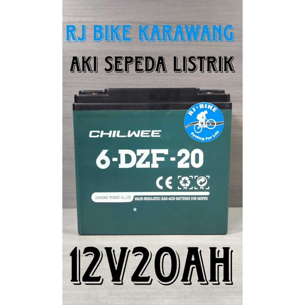 Jual Aki Baterai Sepeda Listrik EXOTIC PACIFIC Goda Chillwee TIANNENG 12V 25/20/20.2/12/15AH ...