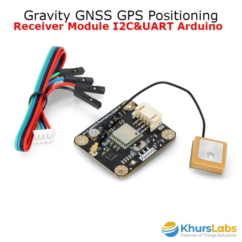 Jual Dfrobot Gravity Gnss Gps Positioning Receiver Module I2canduart Arduino Shopee Indonesia