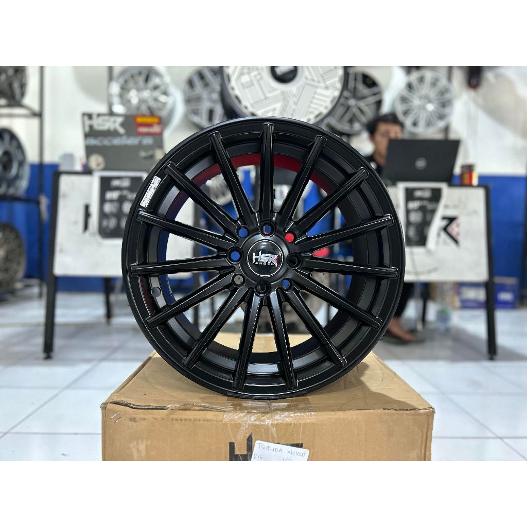 Jual PELEK MOBIL RACING JARI JARI R16 HSR TSUKUBA PCD 4X100 4X114 LEBAR ...