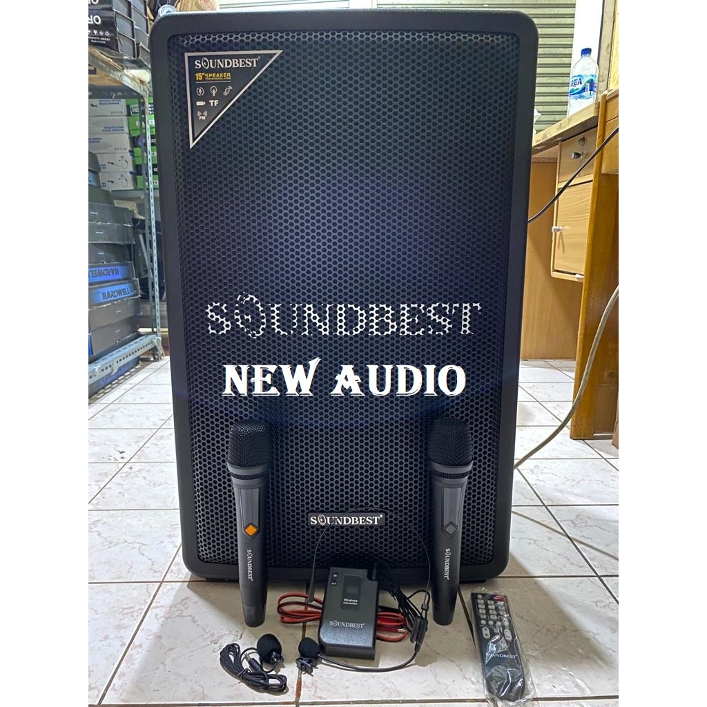 Jual Speaker Portable SOUNDBEST BEST 15 / BEST15 ORIGINAL 15 Inch ...