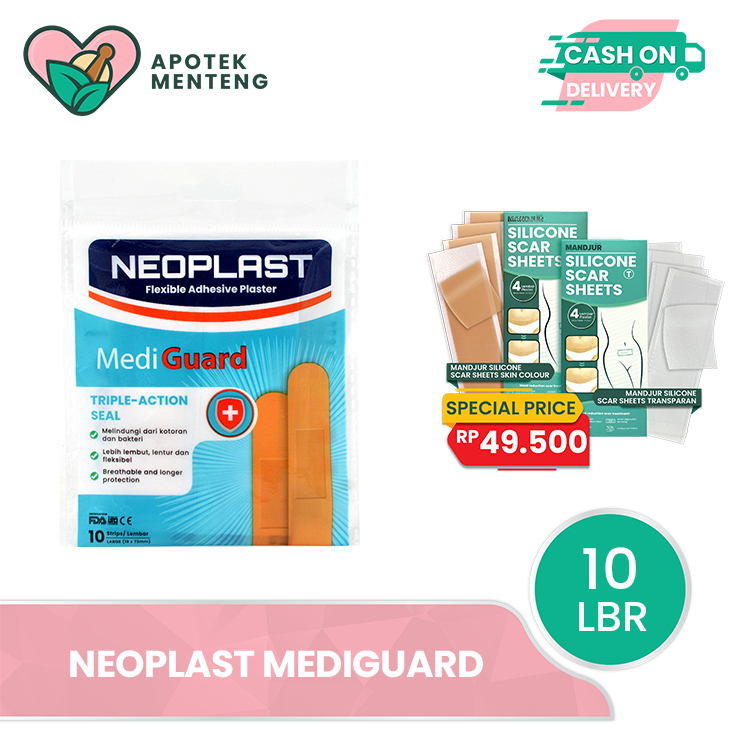 Jual Neoplast Mediguard 10 Lembar - Plester Luka | Shopee Indonesia