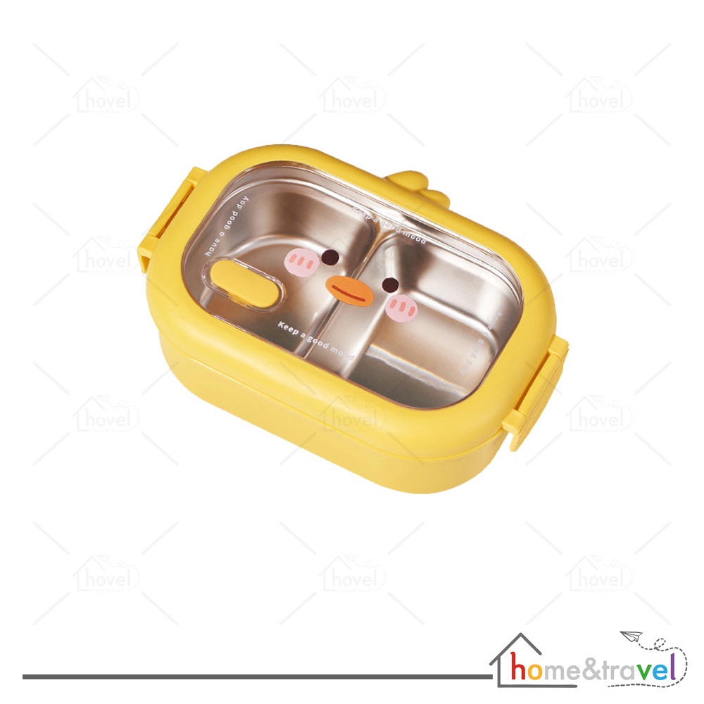 Jual HOVELSHOP Bento Lunch Box Lucu Cute Rabbit Bunny Duck Bear Kotak ...